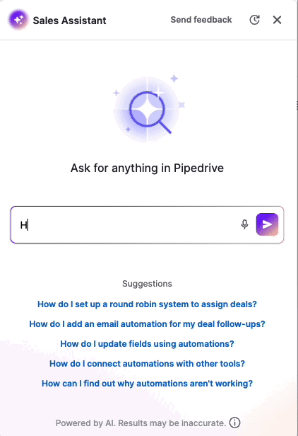 Sales Assistant - Knowledge Base | Pipedrive